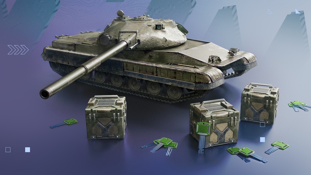 Запертые контейнеры Объект 780 | Tanks Blitz